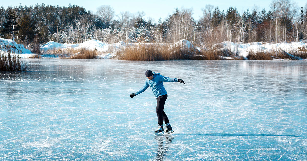 Eislaufen: Kunstvoll Kurven auf zwei Kufen | UNIQA Österreich